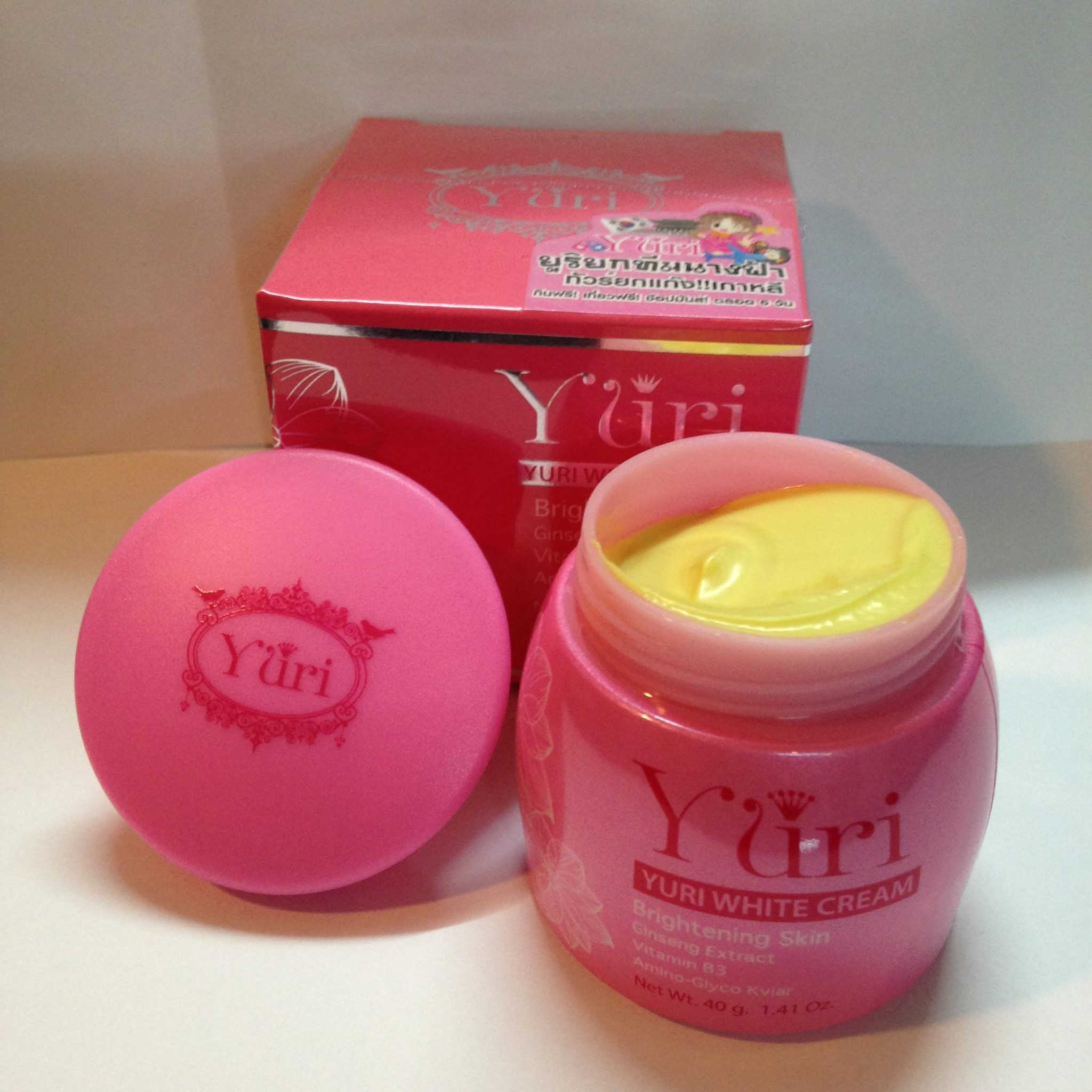 YURI Cream Perfect Face White Ginseng Whitening Anti-Aging - Thailand ...