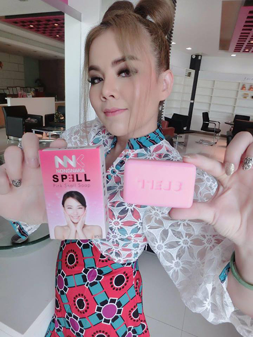 NNK NONGNAKA SPELL Pink Snail Soap – Thailand Best Selling Products ...