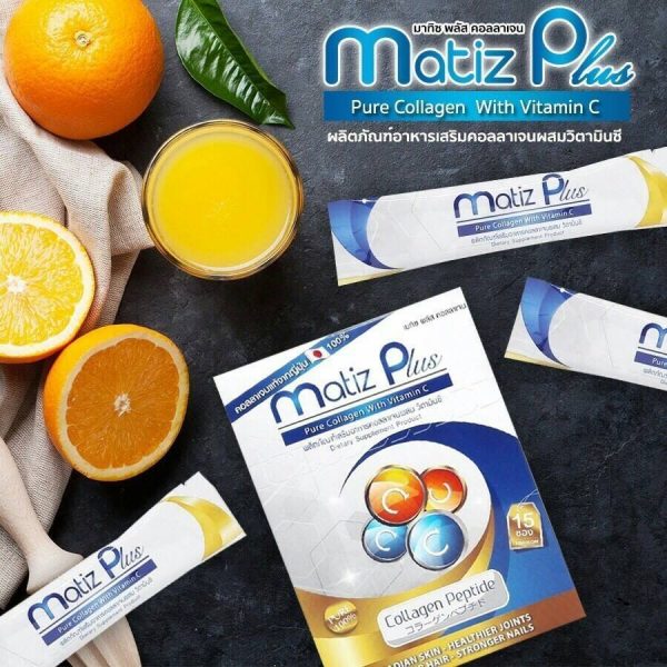 Matiz Plus Pure Collagen With Vitamin C - Thailand Best Selling Beauty ...