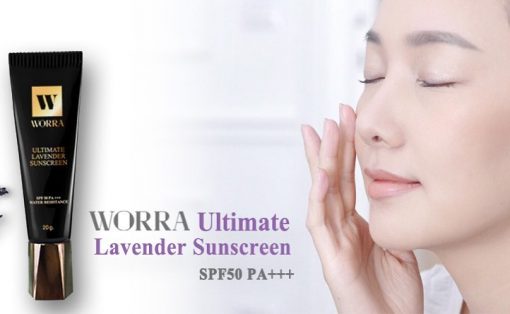 WORRA Ultimate Lavender Sunscreen SPF50 PA+++ - Thailand Best Selling ...