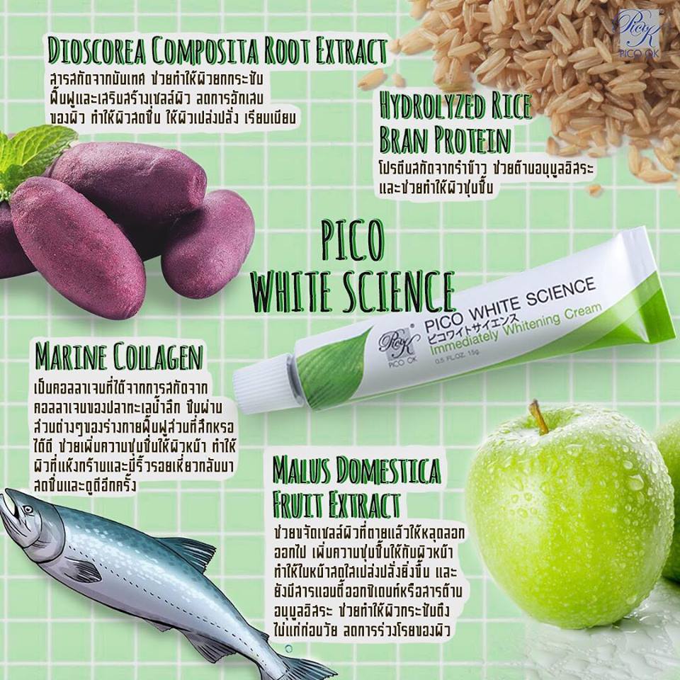 Pico White Science – Thailand Best Selling Products – Popular Thai Brands
