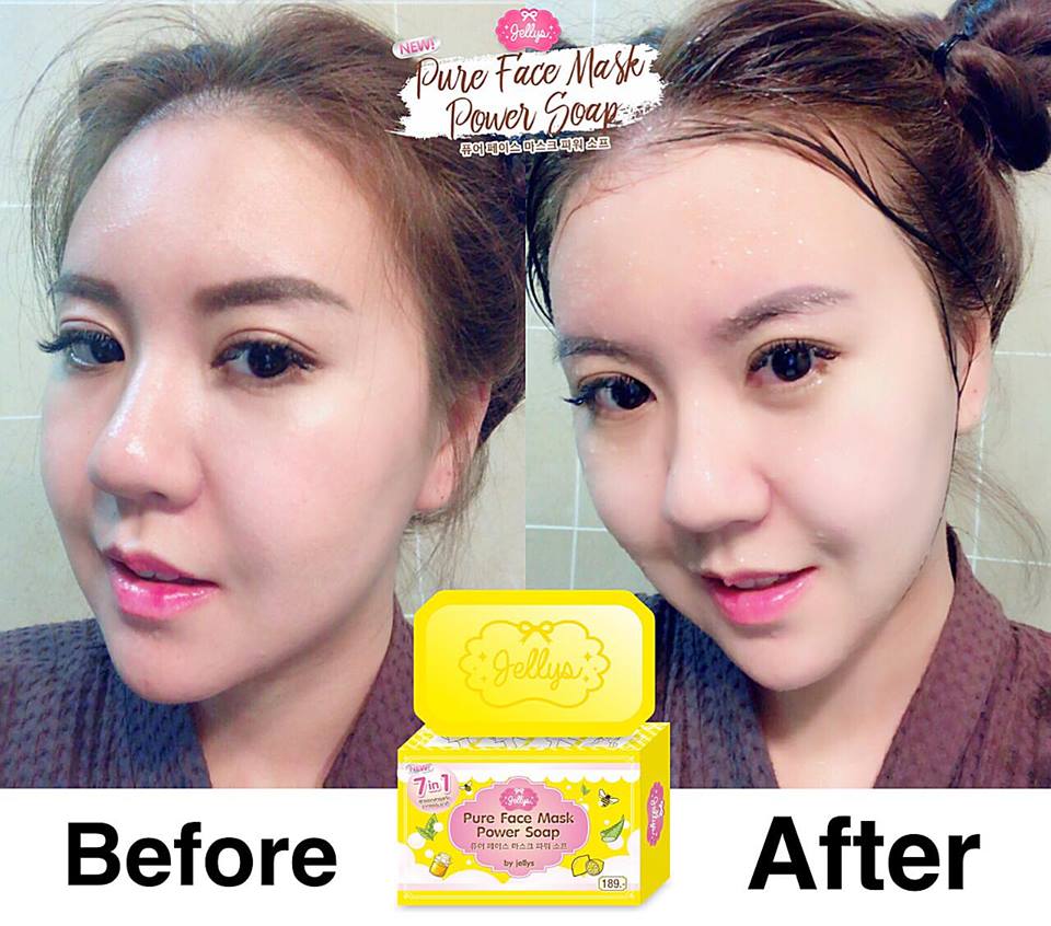 Pure Face Mask Power Soap by Jellys – Thailand Best Selling Products ...