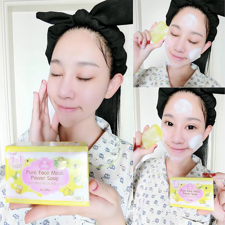 Pure Face Mask Power Soap by Jellys – Thailand Best Selling Products ...