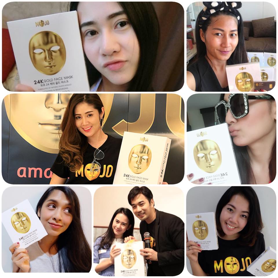 Mojo 24K Gold Face Mask - Thailand Best Selling Products - Online ...