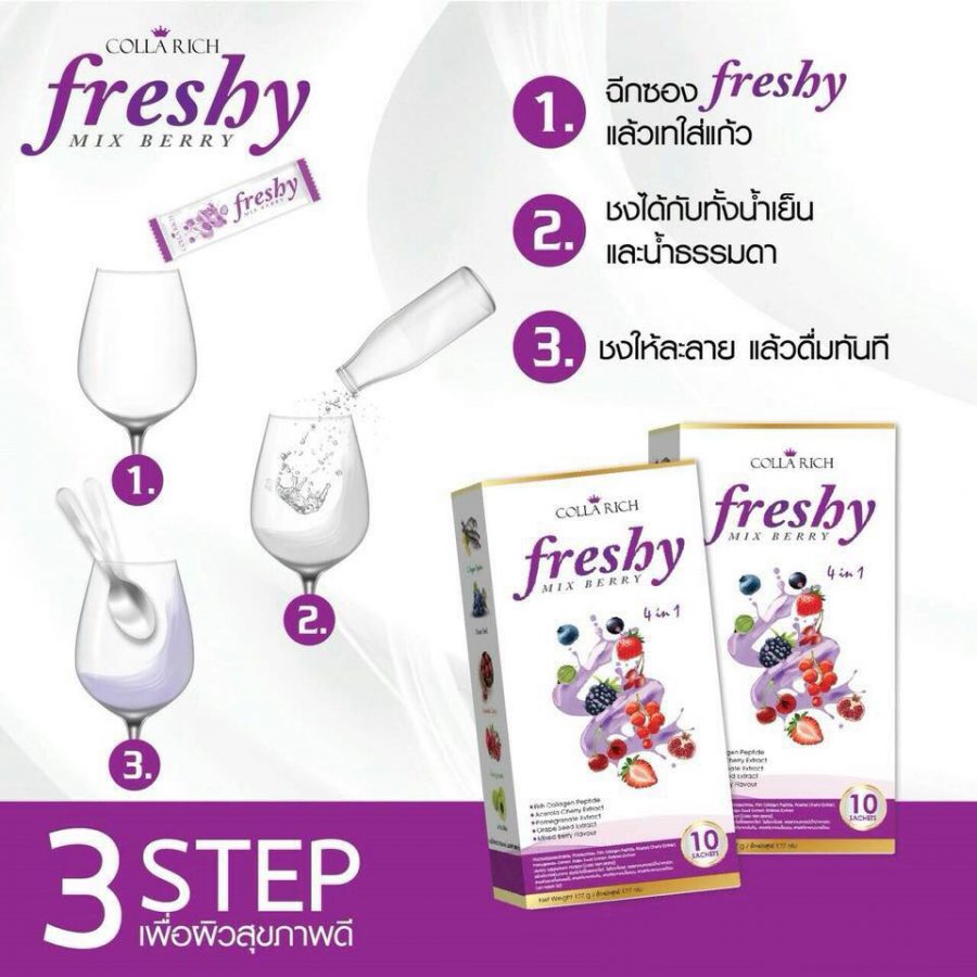 Colla Rich Freshy Mix Berry - Thailand Best Selling Beauty Products ...