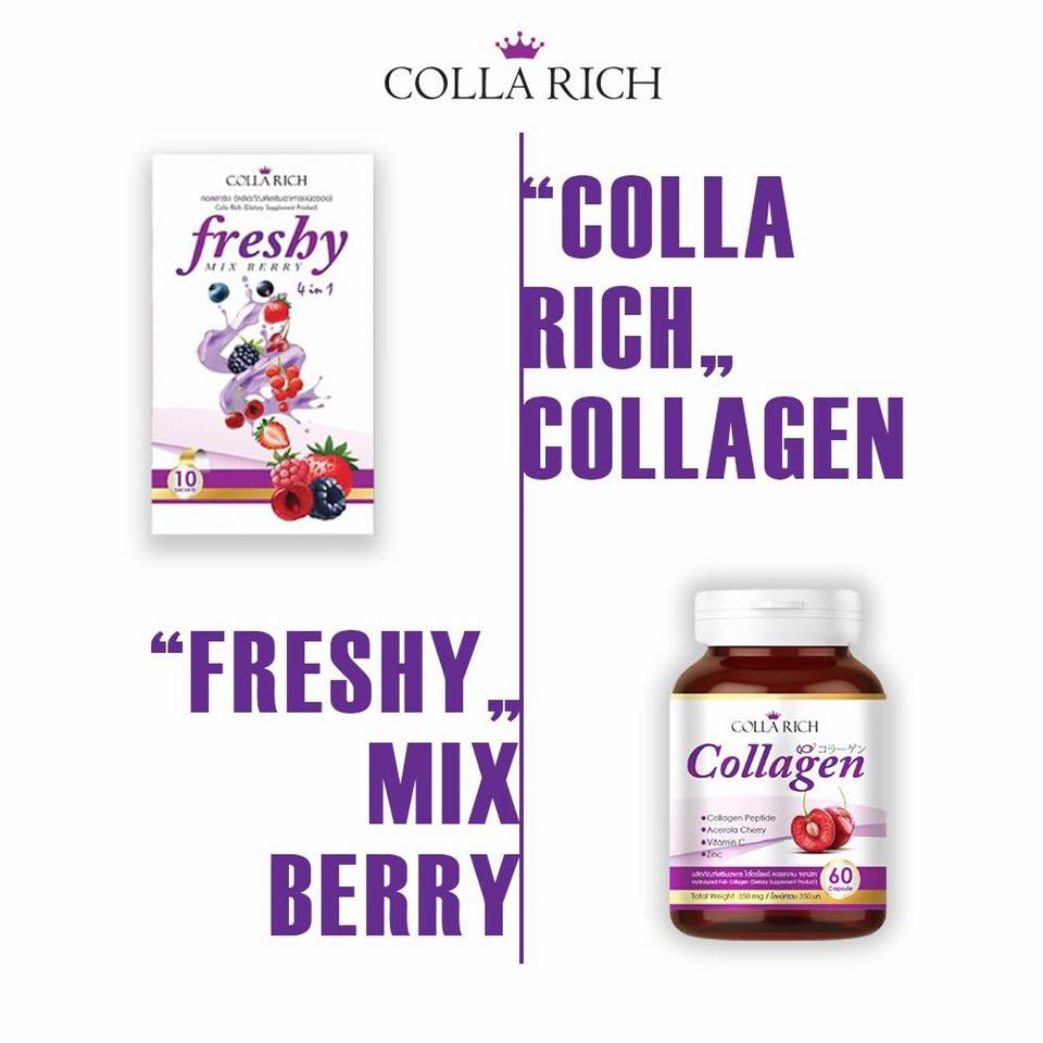 Colla Rich Freshy Mix Berry - Thailand Best Selling Beauty Products ...
