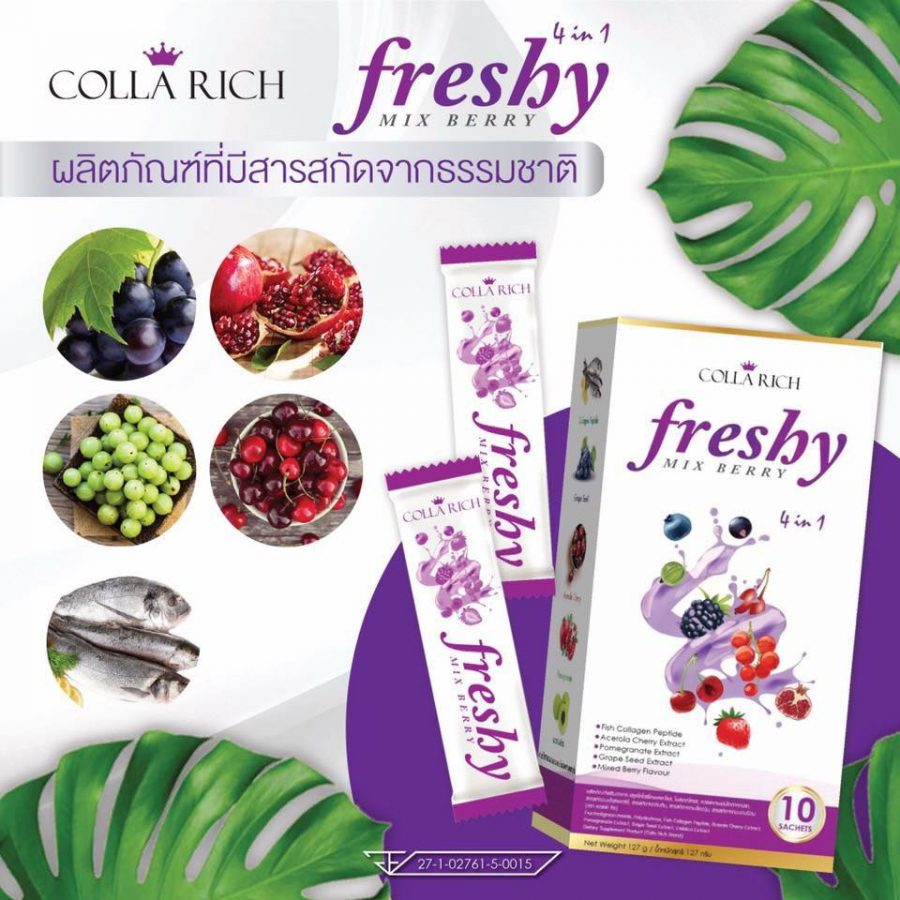 Colla Rich Freshy Mix Berry - Thailand Best Selling Beauty Products ...