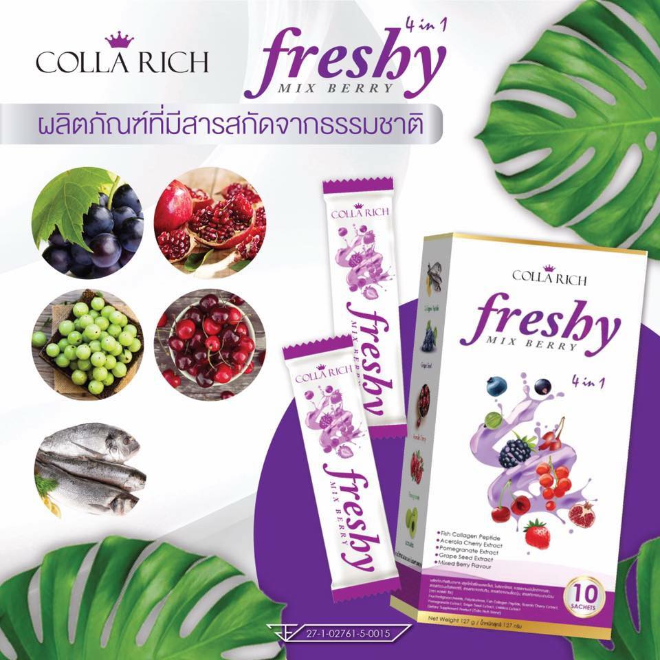 Colla Rich Freshy Mix Berry - Thailand Best Selling Beauty Products ...