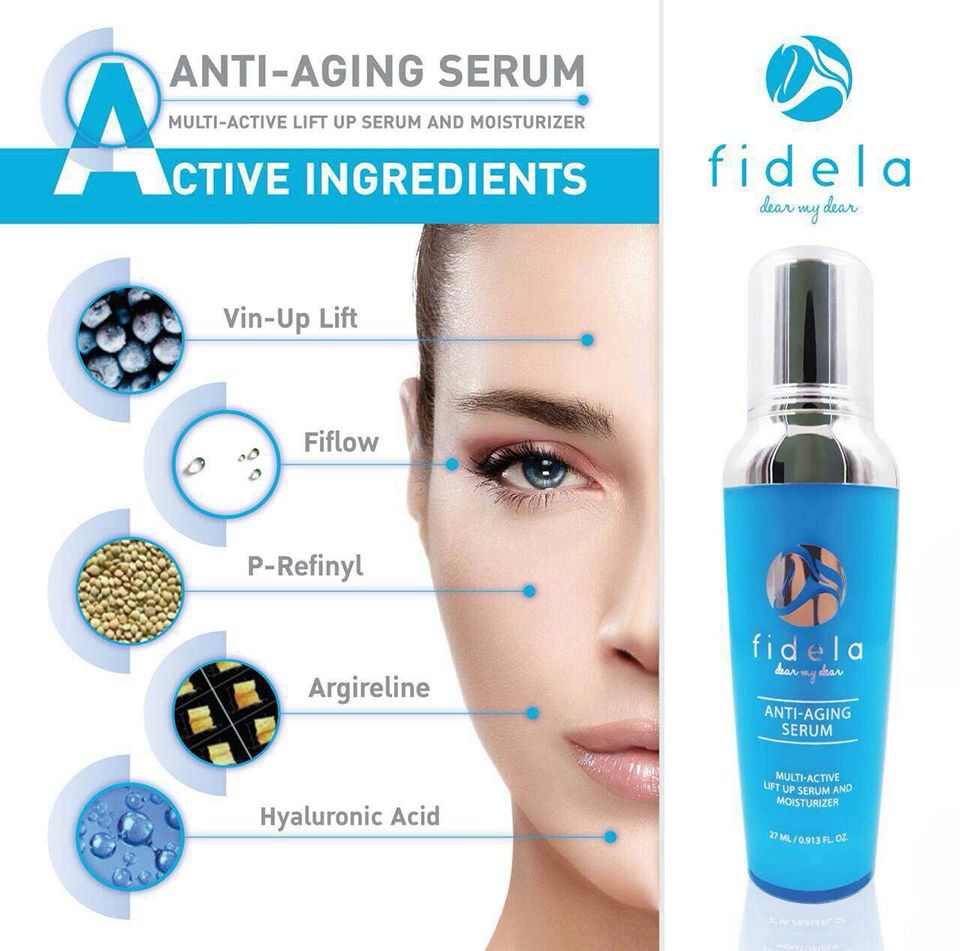 Fidela Anti-Aging Serum - Thailand Best Selling Beauty Products - No.1 ...