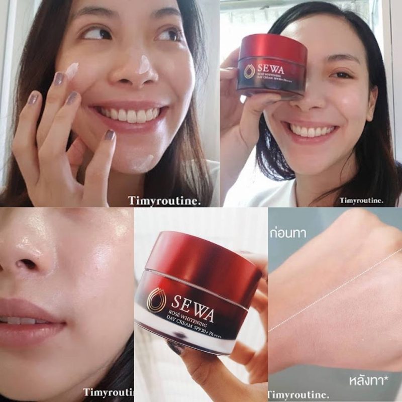 Sewa Rose Whitening Day Cream SPF50+ PA++++ - Thailand Best Selling ...