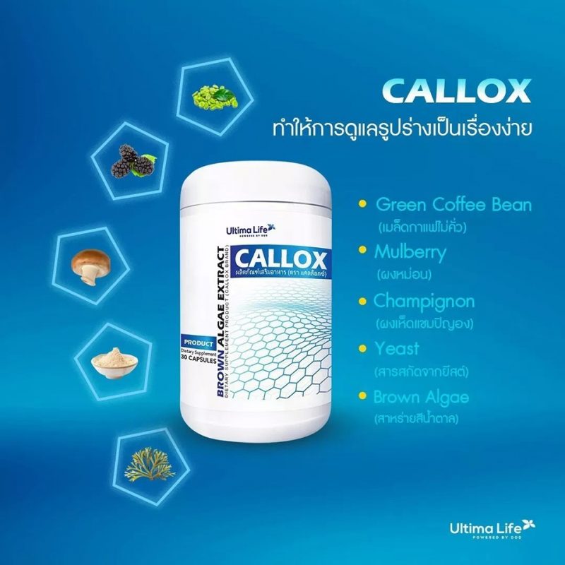 Callox Block & Burn by Ultima Life - Thailand Best Selling Products ...