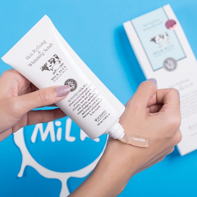 Scentio Milk Plus Whitening Scrub - Thailand Best Selling Beauty ...