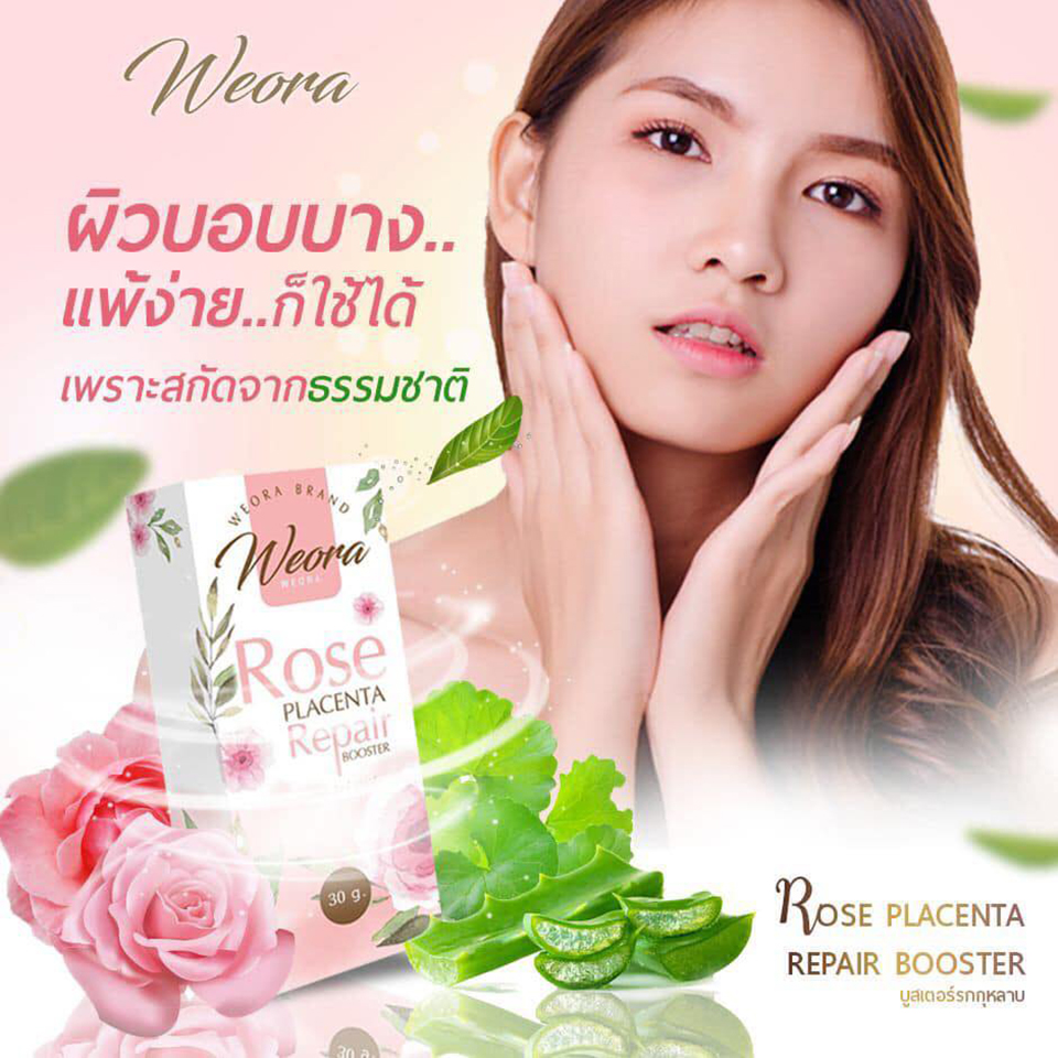 Weora Rose Placenta Repair Booster - Thailand Best Selling Beauty ...