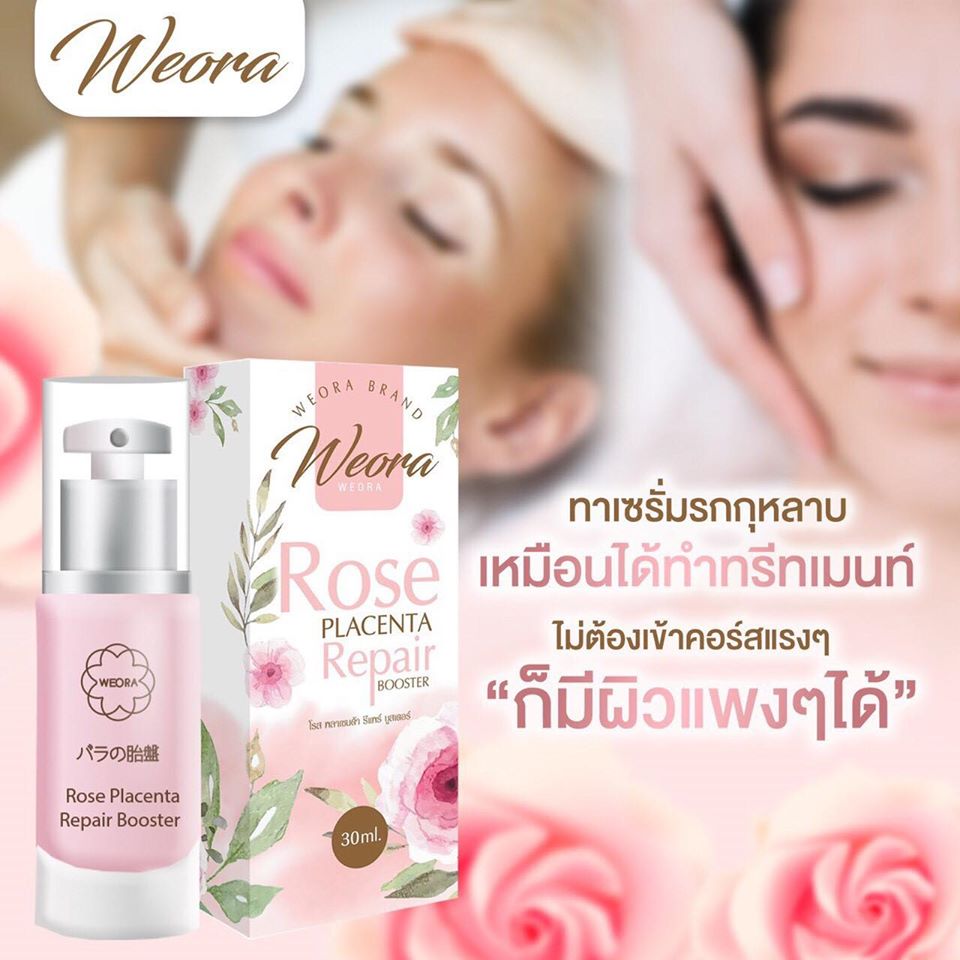 Weora Rose Placenta Repair Booster - Thailand Best Selling Beauty ...