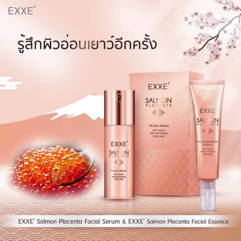 Exxe’ Salmon Placenta Facial Treatment Essence - Thailand Best Selling ...