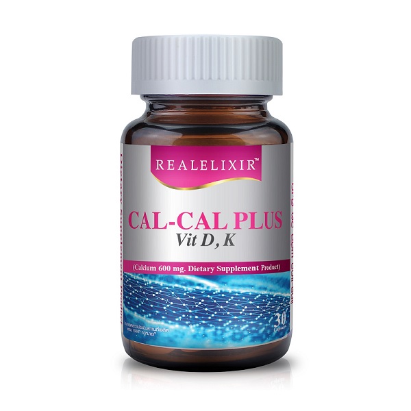 Real Elixir Cal – Cal Plus Vit D, K - Thailand Best Selling Products ...