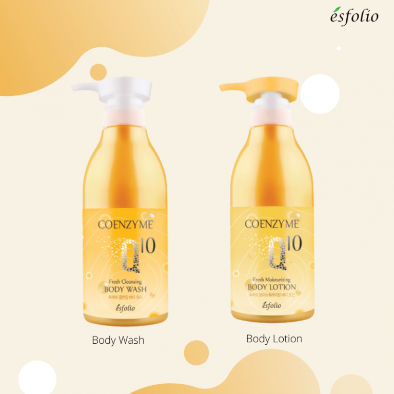 Esfolio Coenzyme Q10 Fresh Cleansing Body Wash - Thailand Best Selling ...