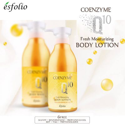 Esfolio Coenzyme Q10 Fresh Moisturizing Body Lotion - Thailand Best ...