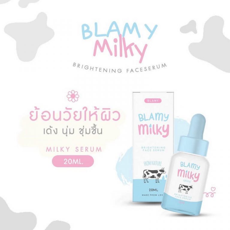 Blamy Milky Brightening Face Serum - Thailand Best Selling Beauty ...
