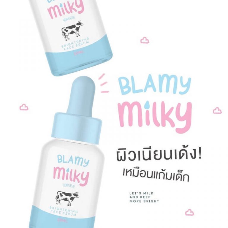 Blamy Milky Brightening Face Serum - Thailand Best Selling Beauty ...
