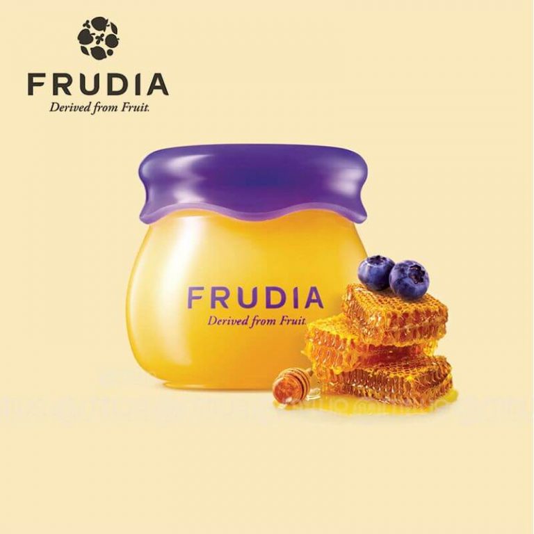 Frudia Blueberry Hydrating Honey Lip Balm Moisturizing & Volume up ...
