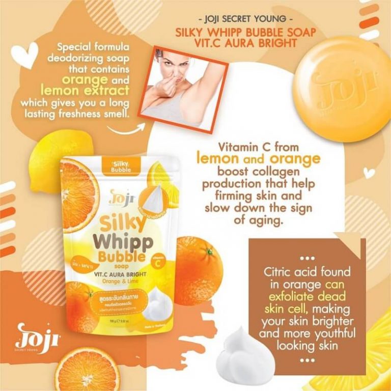 JOJI Secret Young Silky Whipp Bubble Soap - Thailand Best Selling ...