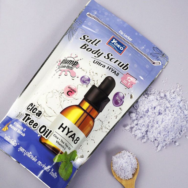 Yoko Gold Salt Body Scrub Ultra HYA8 - Thailand Best Selling Beauty ...