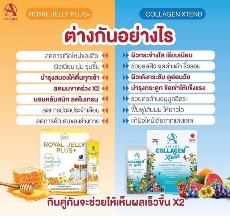 Amary Collagen Xtend - Thailand Best Selling Beauty Products - No.1 ...