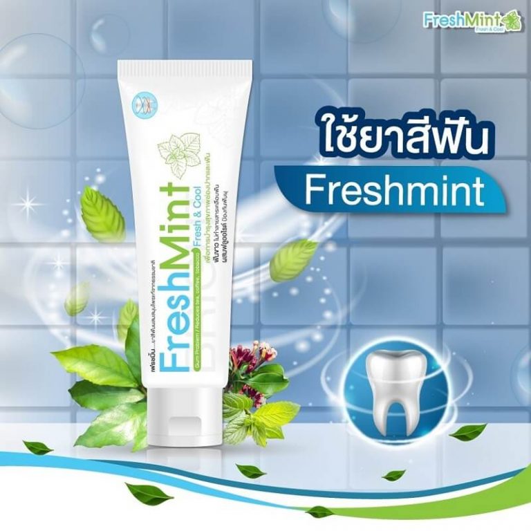 FreshMint Fresh & Cool Toothpaste - Thailand Best Selling Beauty ...