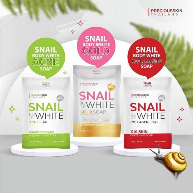 Snail Body White Collagen Soap by Precious Skin - Thailand Best Selling ...