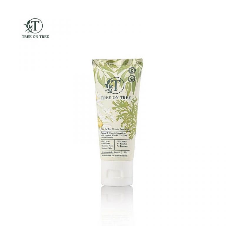 Tree On Tree Organic Acne Mask - Thailand Best Selling Beauty Products ...