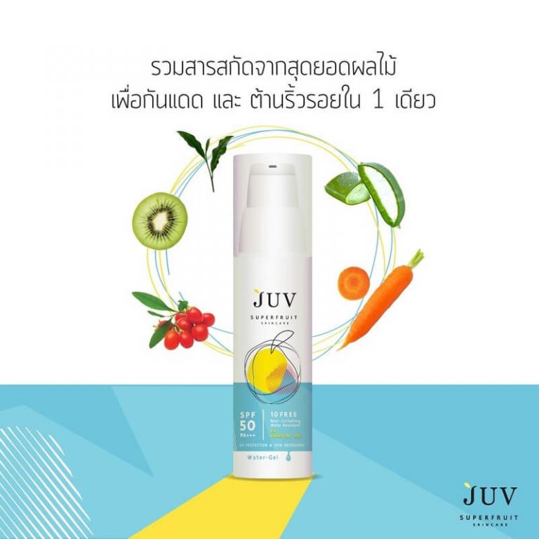 Juv Water Gel UV Protection SPF50 PA+++ - Thailand Best Selling Beauty ...