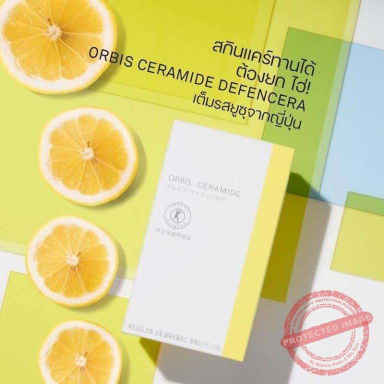 ORBIS Ceramide From Rice Extract Dietary Supplement Product - Thailand Best Selling Beauty ...