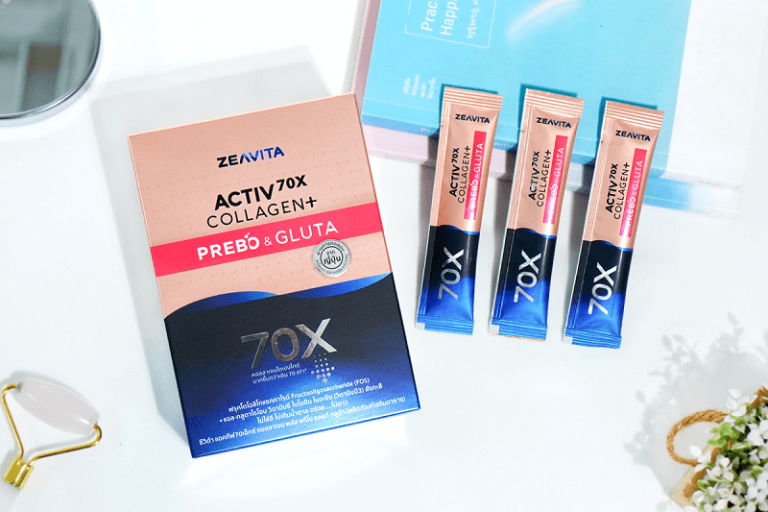 Zeavita Activ 70X Collagen Plus Prebo & Zinc - Thailand Best Selling Beauty Products - No.1 ...