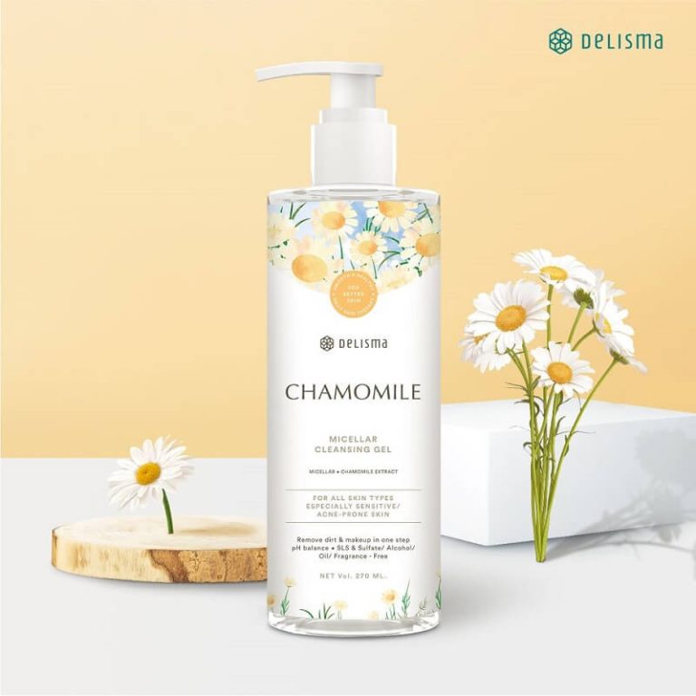 Delisma Chamomile Micellar Cleansing Gel - Thailand Best Selling Beauty ...