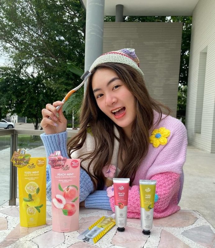 Dentamate Yuzu Mint Herbal Extract Toothpaste - Thailand Best Selling ...