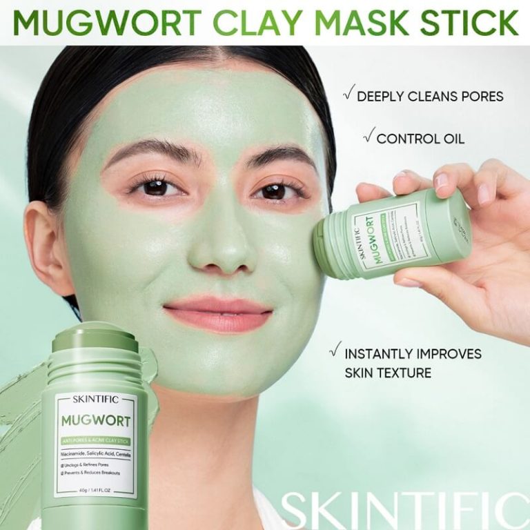 Skintific Mugwort Ance Clay Mask Stick - Thailand Best Selling Beauty ...