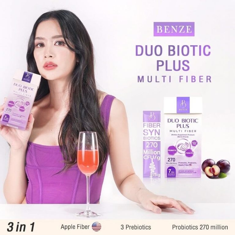 Benze Duo Biotic Plus Multi Fiber - Thailand Best Selling Beauty ...