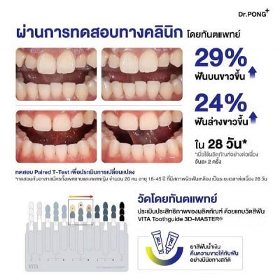 Dr.Pong Y2B whitening color toothpaste & toothgel - Thailand Best ...